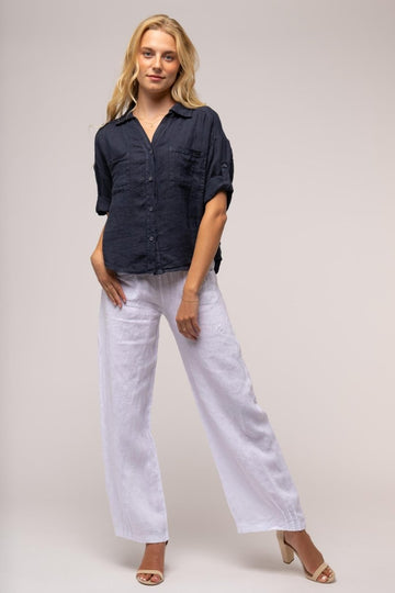 LINEN TOPS – Breathable Naturals | Glam & Fame Clothing